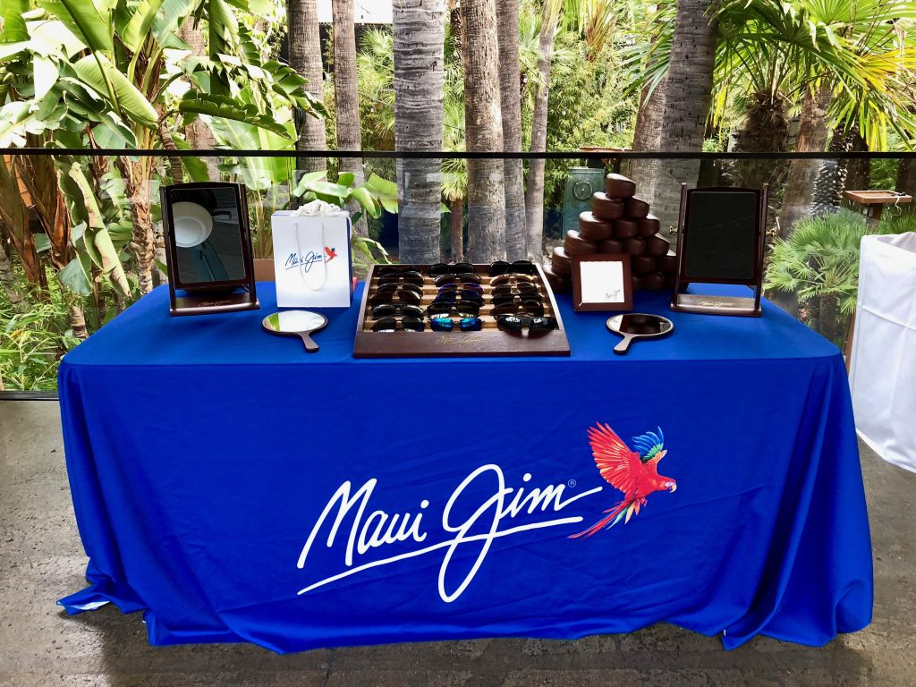 Event Setup Examples Maui Jim Corporate Gifts